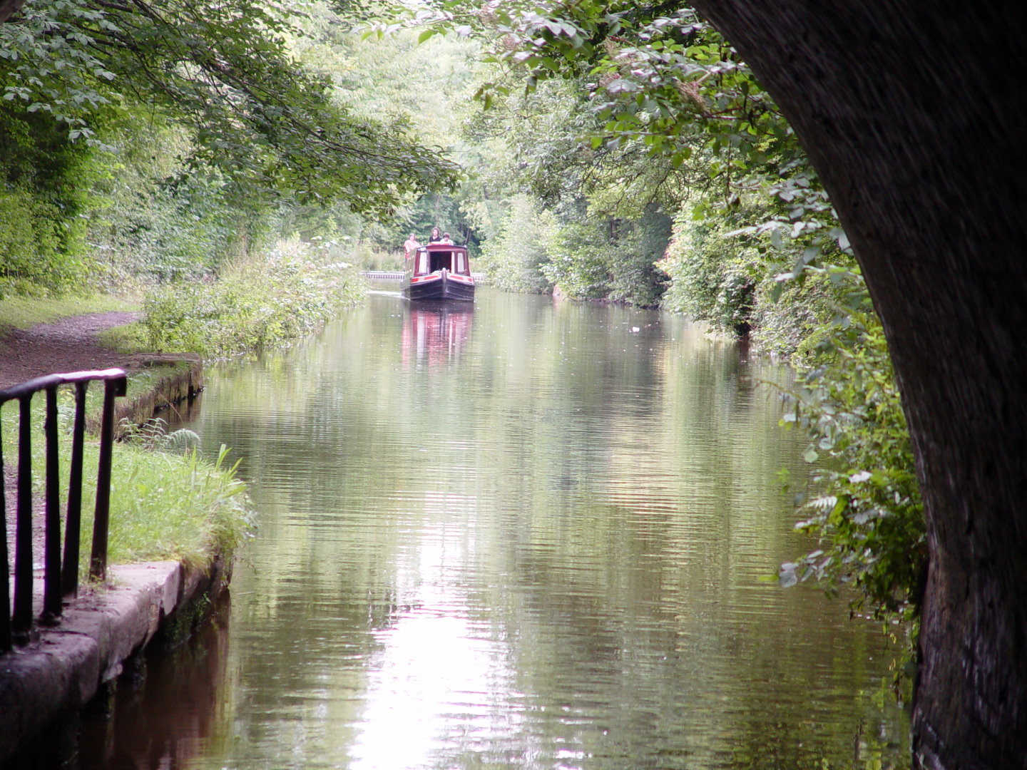 Chirk Marina and the Llangollen Canal- 1440 x 1080 pixels